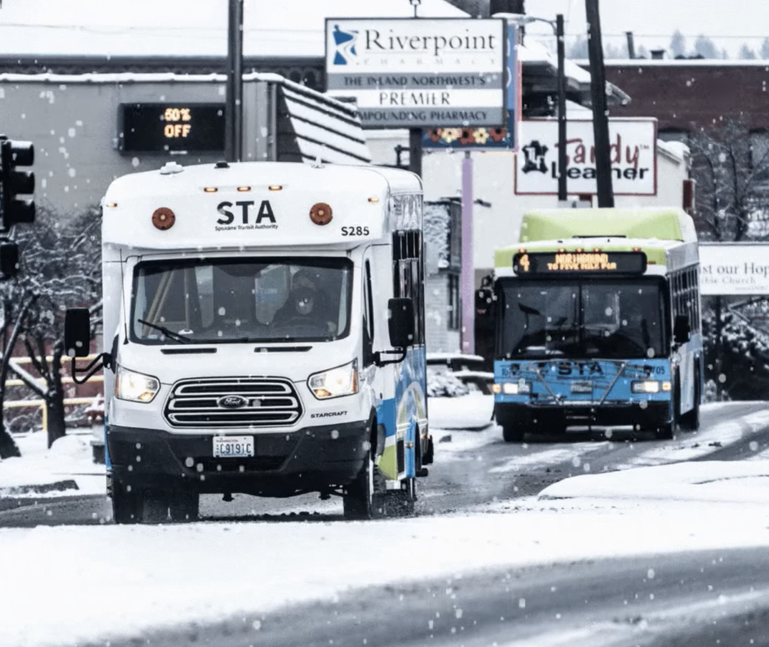 Snow Detours and Alerts - Spokane Transit Authority