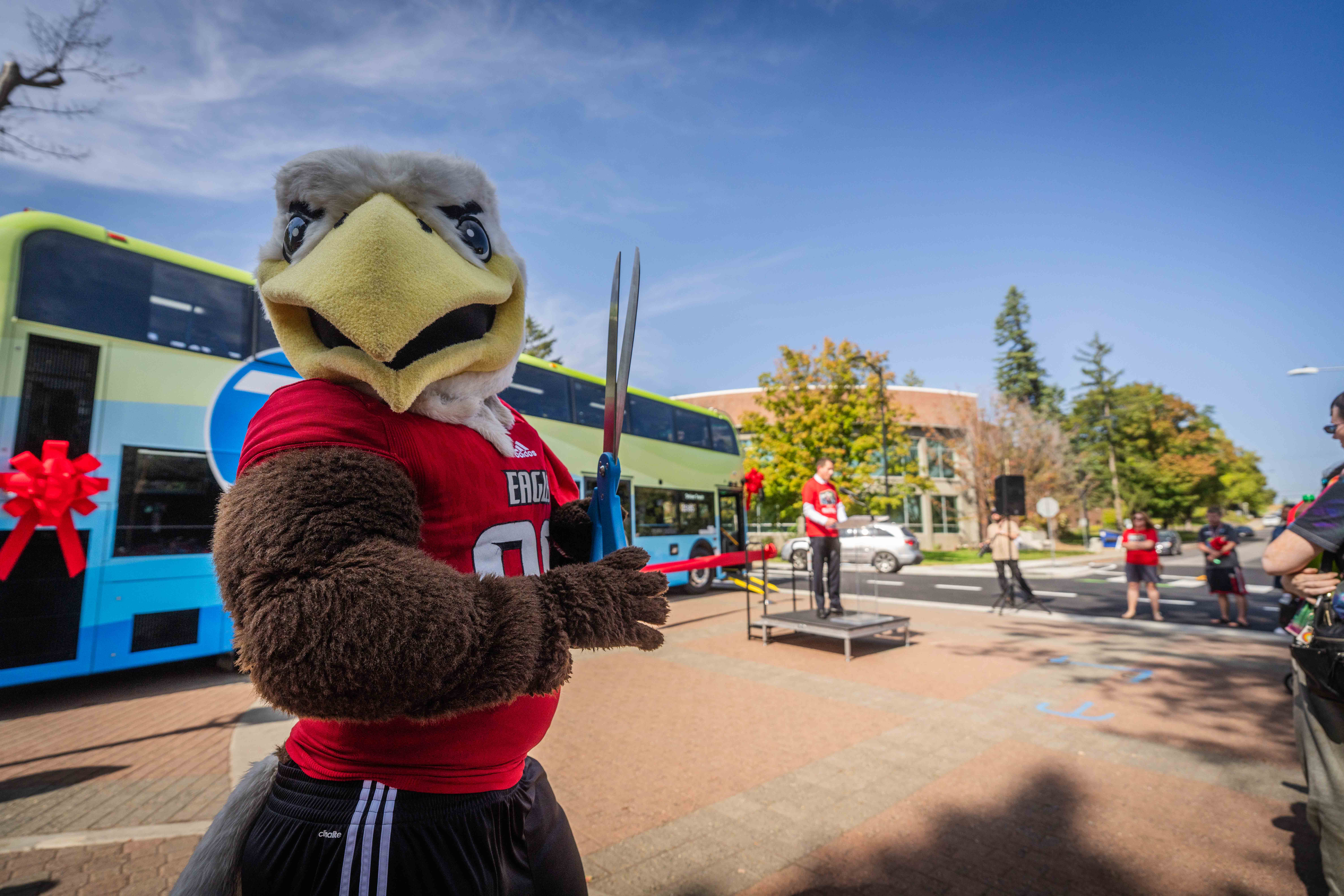 STA Celebrates Launch of Double-Decker Bus Service - Spokane Transit ...