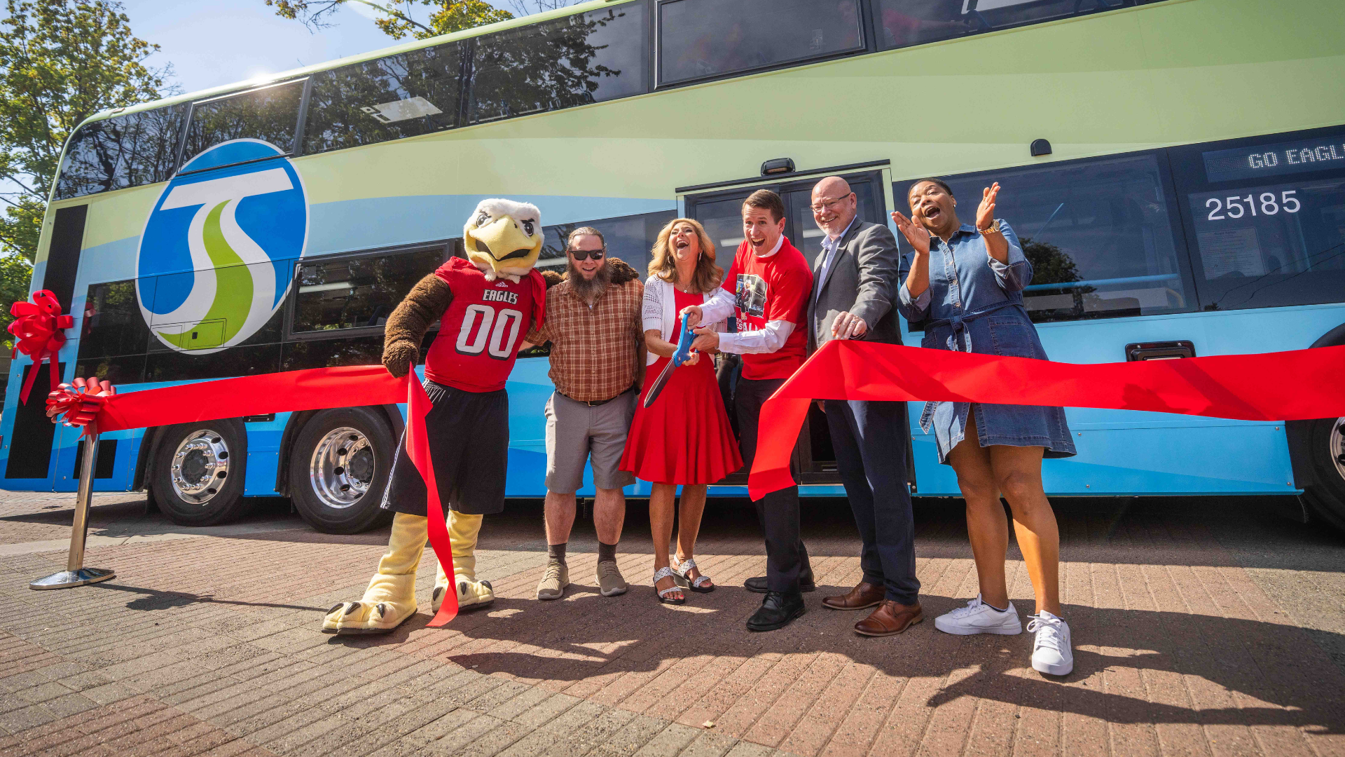 STA Celebrates Launch of Double-Decker Bus Service - Spokane Transit ...